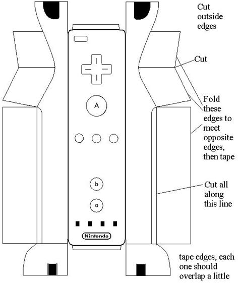 Papercraft Nintendo Revolution Controller Boing Boing