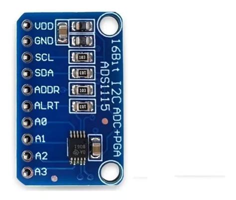 Módulo Conversor Analógico Digital Ads1115 16bit Adc Arduino MercadoLivre