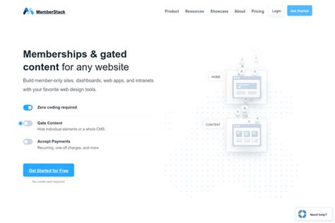 Memberstack Homepage From 2020 Webflow