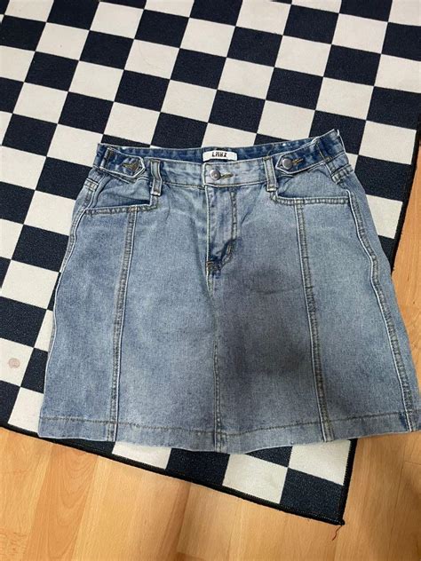 Demin Skirt Womens Fashion Bottoms Skirts On Carousell