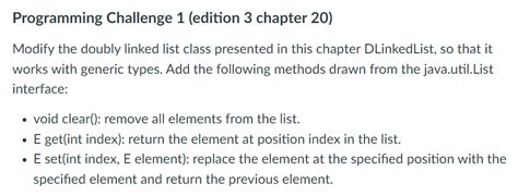 Solved Java The DLinkedList Class Implements A Chegg