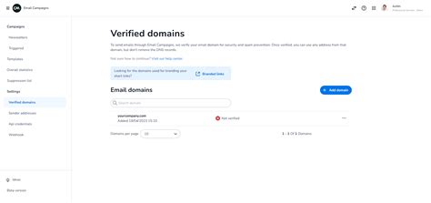 How To Validate A New Domain