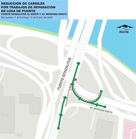 Estos Son Los Cierres Viales Por Obras En El Puente Gonzalitos En Monterrey