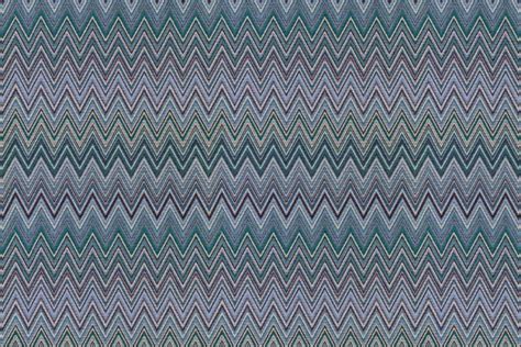 Precious GOBELIN Fabric Zig Zag Pattern In Shades Of Blue And Violet Color X Meters