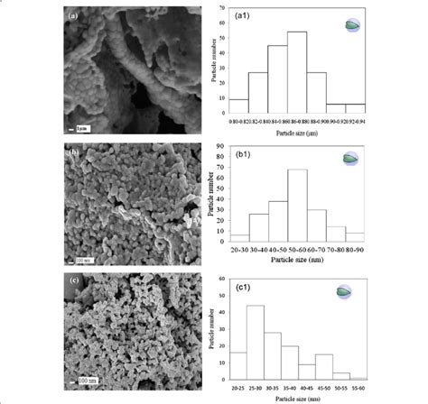 FESEM Micrographs The Metal Tungstates And The Calculated Particle Size