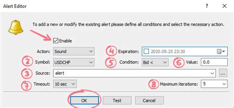 Alerts In MT How To Set Sound Alerts In MetaTrader FXSSI Forex Sentiment Board