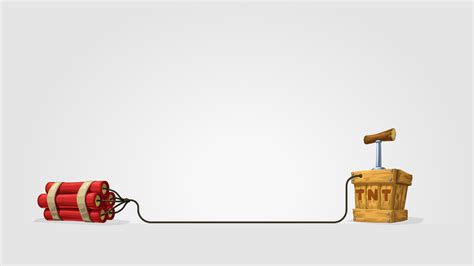 Cartoon Dynamite With Wood Box 26057740 Vector Art At Vecteezy