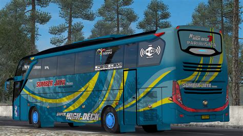 Jetbus SHD 3 By Angga Saputro Cvt FPS Indo Livery Bussid