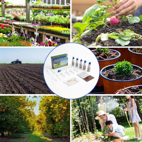 Ptjku Home Gardening And Farming Soil Test Kit Fast Npk And Ph Measurement