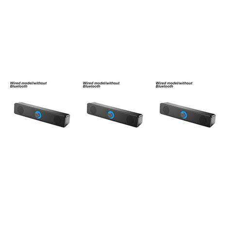 Cateissary Altavoz Compatible Con Bluetooth Barra De Bocina Doble