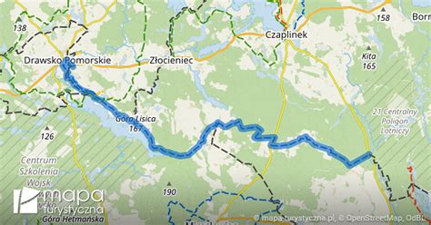 Szlak I Dywizji Kawalerii Mapa Turystyczna Pl