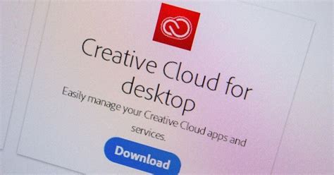 An Image Of A Computer Screen With The Text Creative Cloud For Desktop