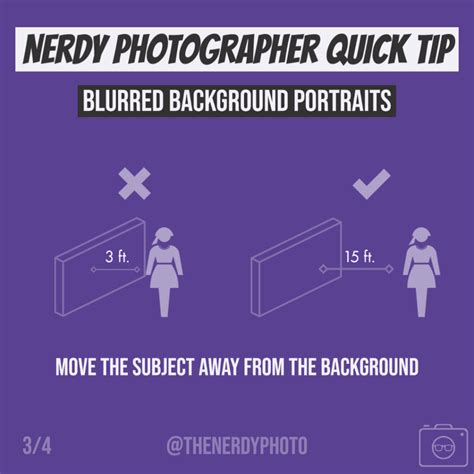 Quick Tip Blurry Background Portraits The Nerdy Photographer