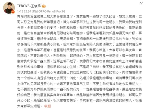 王俊凱陷罵戰更傳與楊冪戀愛中？ 罕發長文回應：不抱著戾氣生活 娛樂 中時新聞網