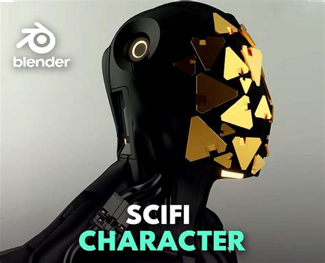 Character Head Sci Fi 3 3d Model