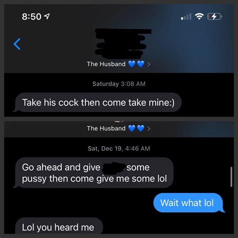 Oh How I Love The Texts My Husband Sends Me 🖤😉🤤 Rhotwifetexts