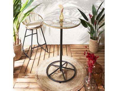 Table De Jardin Pliante Palerme 110 X 70 Cm Noir