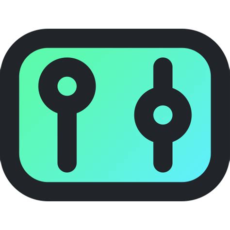 Control Panel Generic Lineal Color Gradient Icon