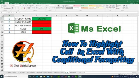 How To Highlight Cell In Excel Using Formula Design Talk