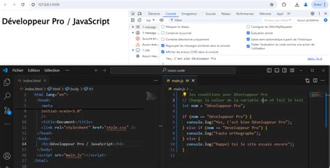 Les Conditions En Javascript
