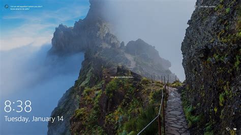 My Windows Lock Screen Today Looks Like Something Out Of Riven Scrolller