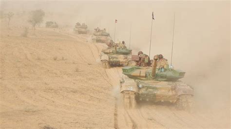 Photos Indian Armys Vijay Prahar Exercise In Rajasthan News Zee