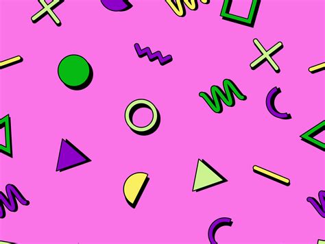 Memphis Pattern Seasons By Jalen Wallace On Dribbble