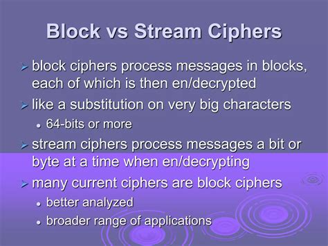 Ch03blockciphersnemo 2 1ppt Programming Languages Computing