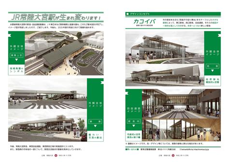 広報常陸大宮掲載記録 常陸大宮駅周辺整備事業