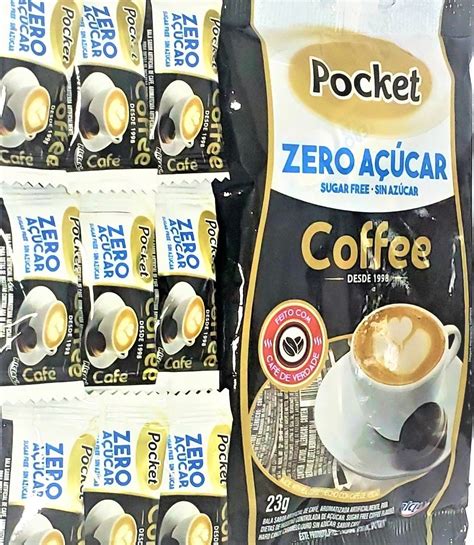 Bala Coffee Zero Açúcar Embalagem 23g Kit Com 4 Unidades Parcelamento