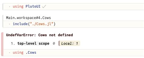 How To Import A Module I Created To Pluto New To Julia Julia Programming Language