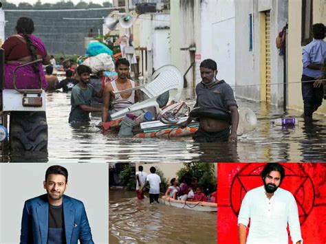 Prabhas Pawan Kalyan Donate Big To Telangana CM Relief Fund