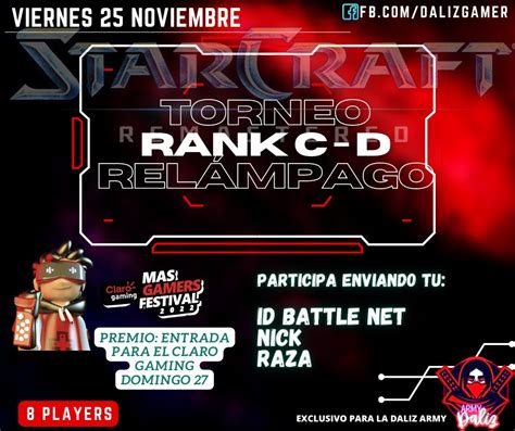 Starcraft R Torneo Relampago D C Csg Peru