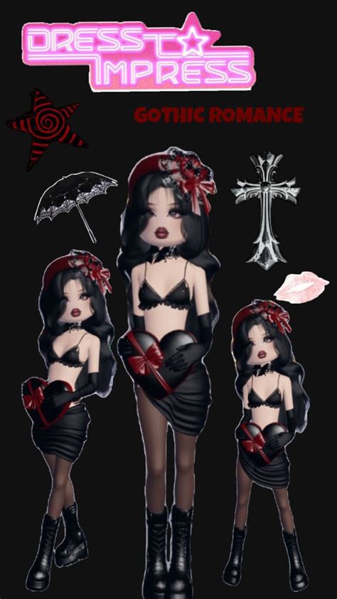 Dress To Impress Goth Dti Gothic Romance Outfits Outfit Idea Inspo
