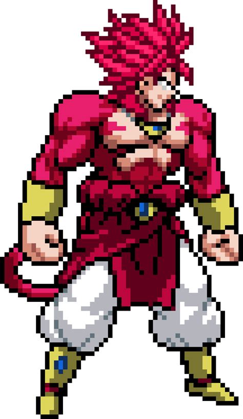 Lssj4 Z Broly Daima Version Jus Sprite By Mystery107here On Deviantart