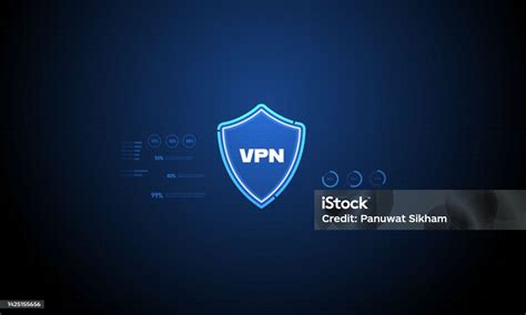 Vpn Secure Connection Concept Internet To Protect Data Privacy Or Bypass Censorship Stock