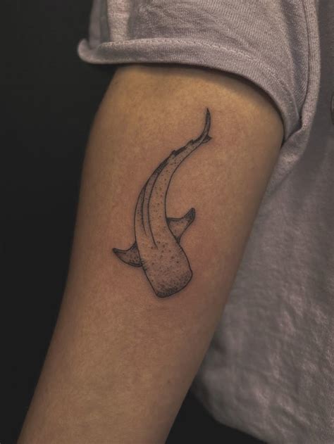 Whale Shark Tattoo Subtle Tattoos Simplistic Tattoos Earthy Tattoos