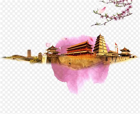 西安景色PNG图片素材下载 图片编号9744819 PNG素材网