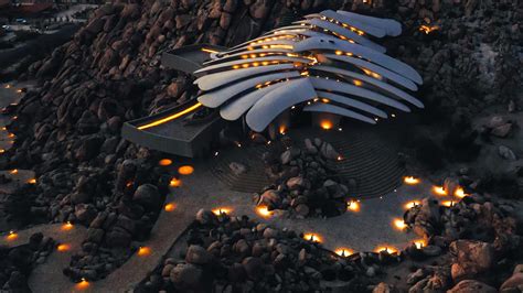 Inside A Breathtaking Desert Mansion That Looks Like A Fossil Unique