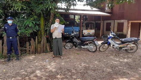 လှိုင်းဘွဲမြို့နယ်တွင် ကိုဗစ် ၁၉ ရောဂါ ကြိုတင်ကာကွယ်ရေး မြန်မာနှင့