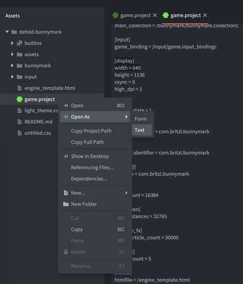Defold Development For The Html Platform