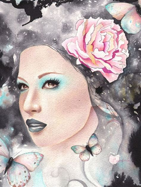 Butterfly Eyes By Thea Fear Canvas Giclee Purple Leopard Boutique