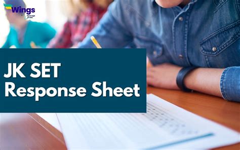 JK SET Response Sheet