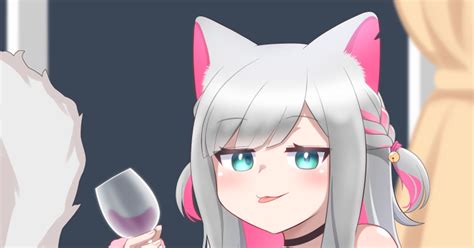 バーチャルyoutuber 月宮ゆえにゃん マグレ戦士＠skeb依頼受付中のイラスト Pixiv