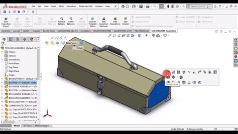 SOLIDWORKS TRAINING TUTORIAL 82 TOOLBOX SHEET METAL 2 YouTube