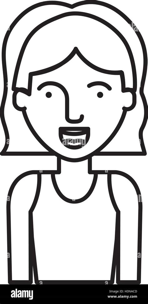Isolated Woman Cartoon Design Stock Vector Image And Art Alamy