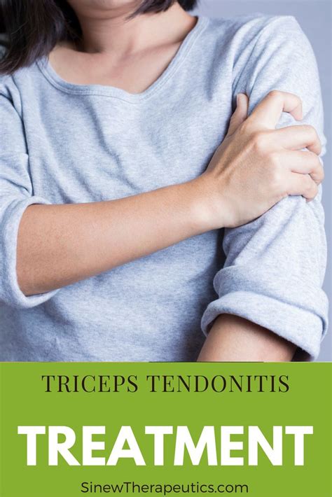 99 Best Triceps Tendonitis Images On Pinterest Biceps Pain Relief