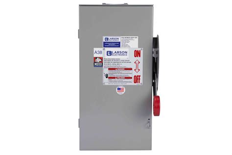 Larson Electronics 15A Fused Disconnect Safety Switch 600V AC