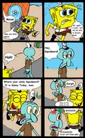SpongeWolf Comic Cover Part By Wolfmarian On DeviantArt