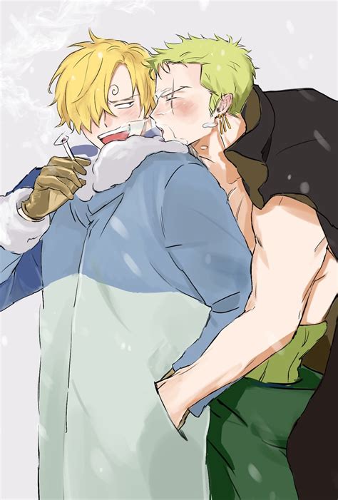 Roronoa Zoro And Sanji One Piece Drawn By Nine Hundred Danbooru